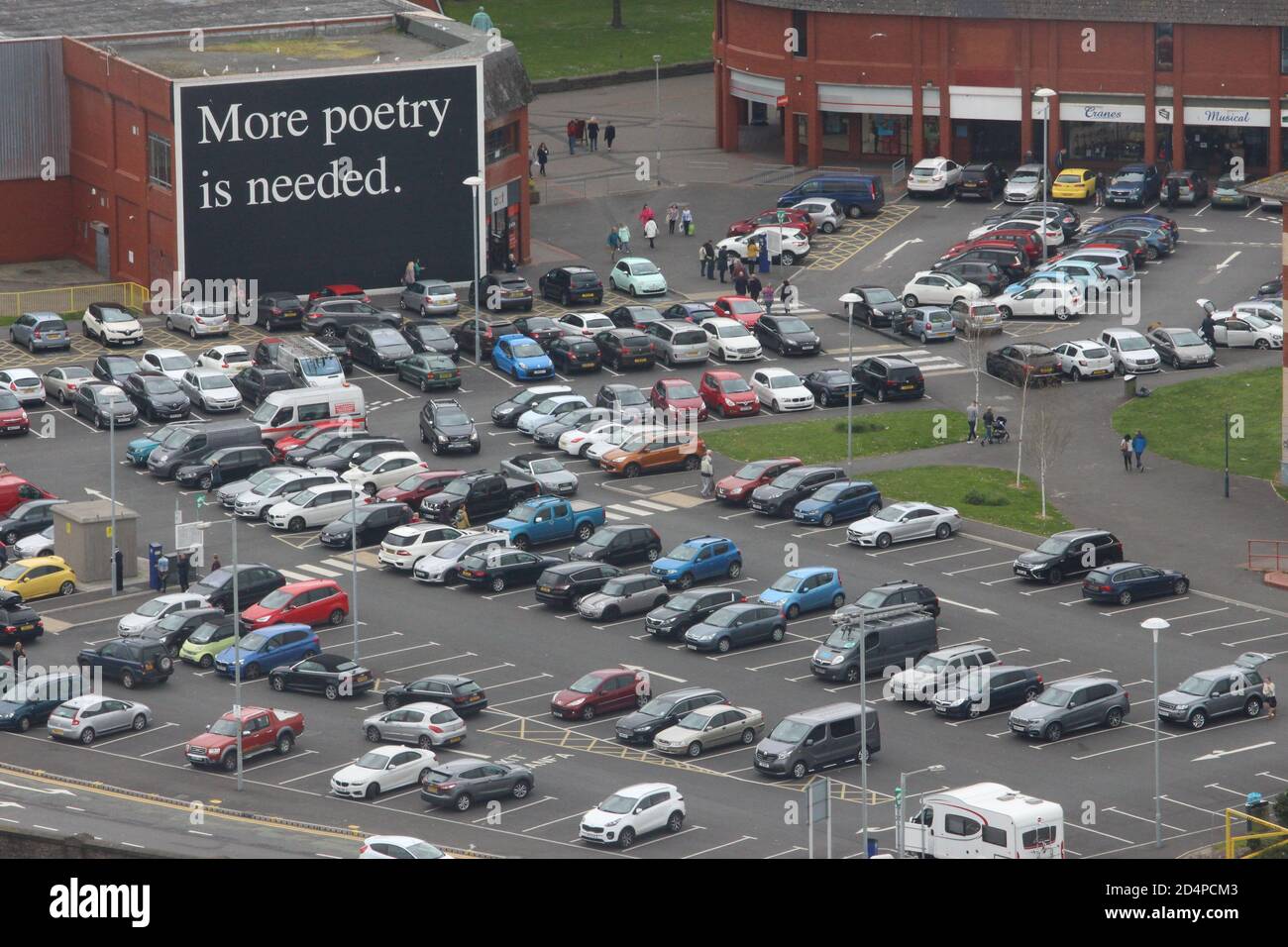 Graffiti parking car park hi-res stock photography and images - Alamy