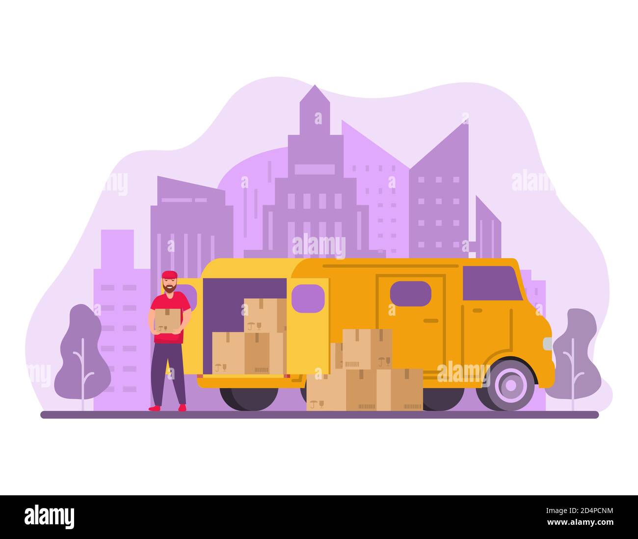 Cartoon car tracks hi-res stock photography and images - Alamy