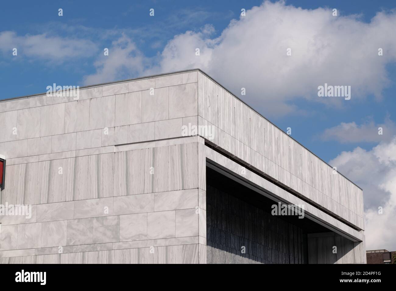 Series 1959 functionalist design architecture city hall of Arnhem, The ...