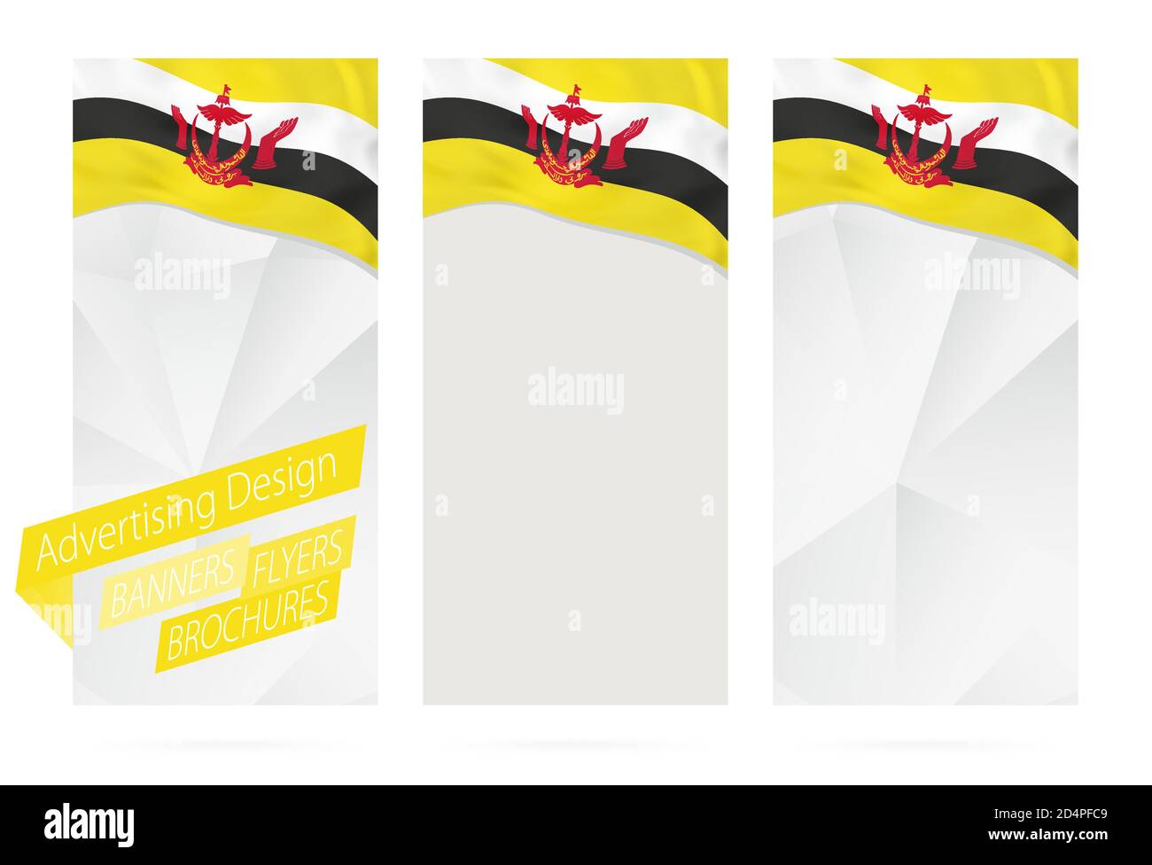 Brunei leaflet Stock Vector Images - Alamy