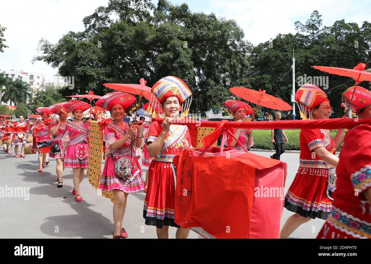Laibin, Laibin, China. 10th Oct, 2020. GuangxiÃ¯Â¼Å'CHINA-A traditional ...