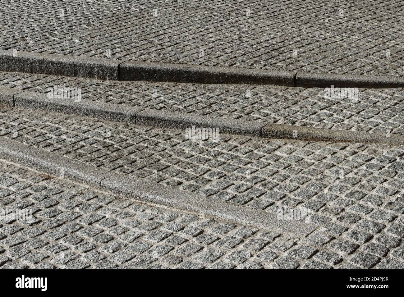 Cobblestone stair on a street Stock Photo - Alamy