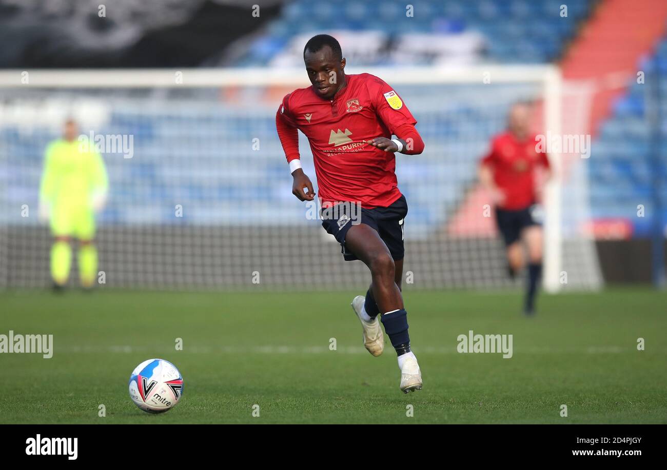 Morecambe's Carlos Mendes Gomes during the Sky Bet League Two match at ...