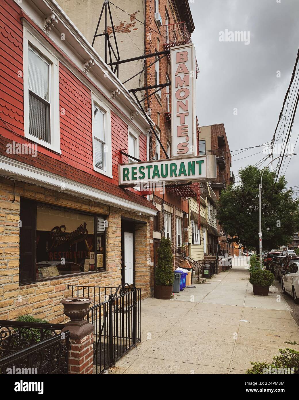 Bamontes Restaurant, in Greenpoint, Brooklyn, New York City Stock Photo ...