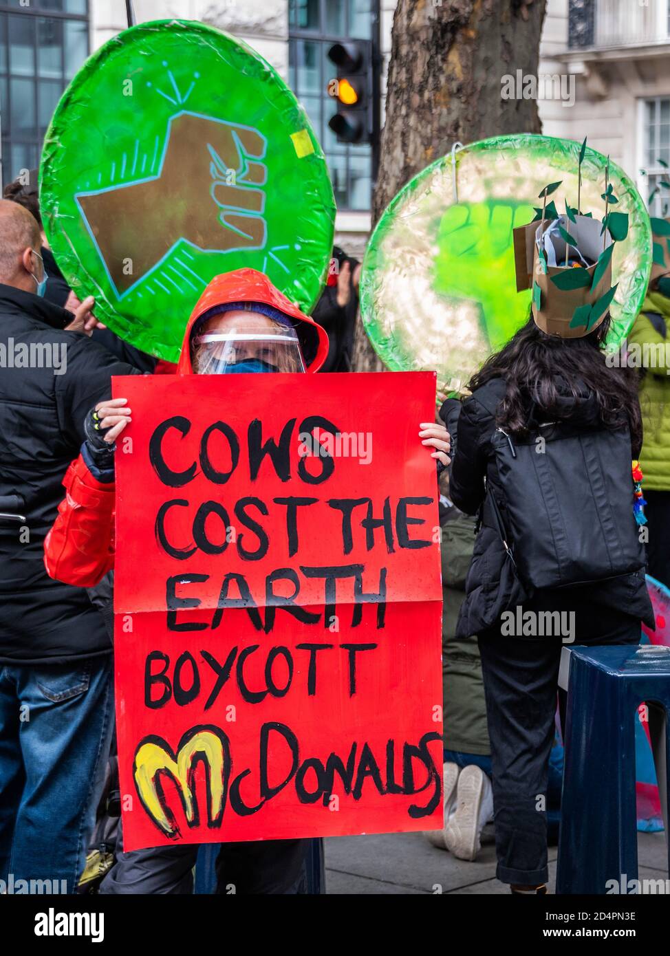 London, UK. 10th Oct, 2020. Enough Ecocide - Extinction Rebellion ...