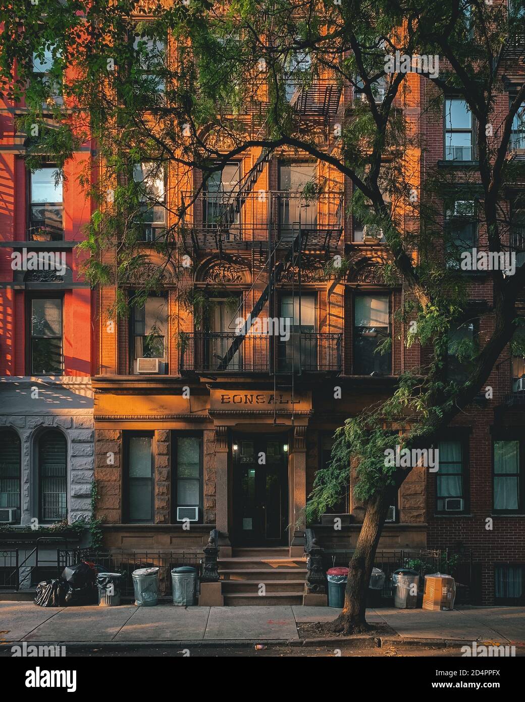 Architecture in the East Village, Manhattan, New York City Stock Photo ...