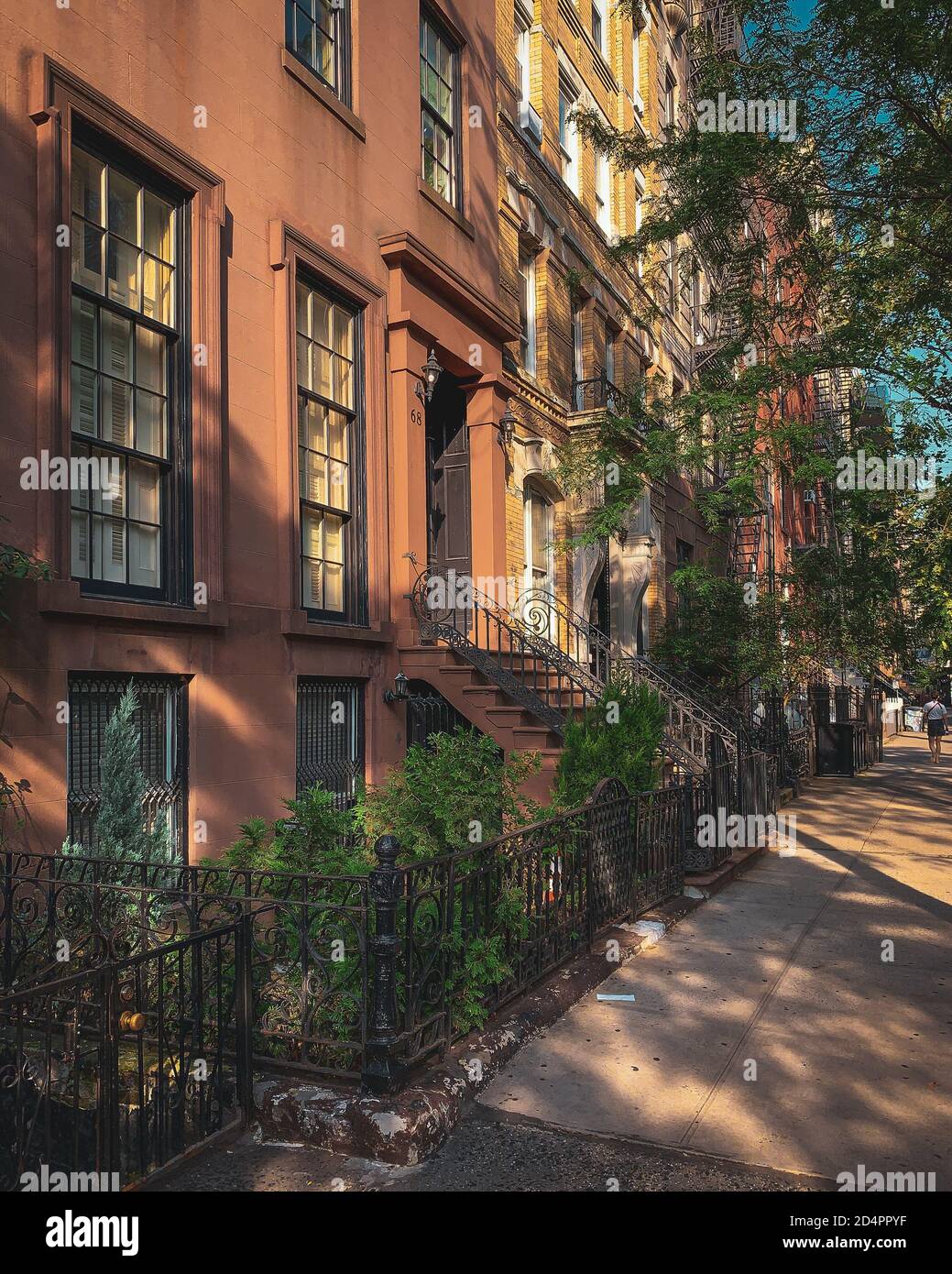 Architecture in the East Village, Manhattan, New York City Stock Photo ...
