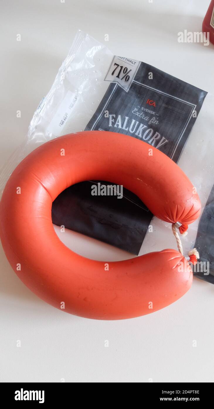 Falukorvsring hi-res stock photography and images - Alamy