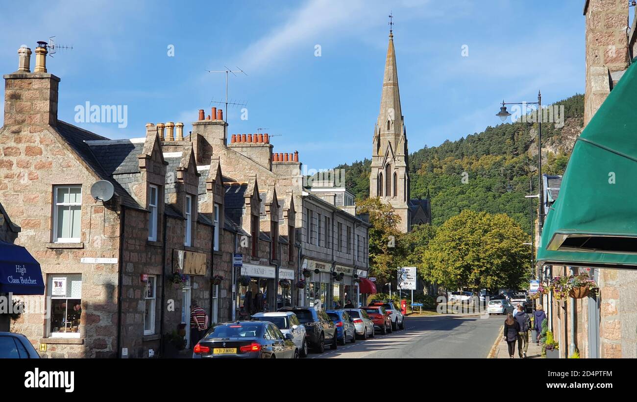 Ballater Royal Deeside Scotland High Resolution Stock Photography and ...