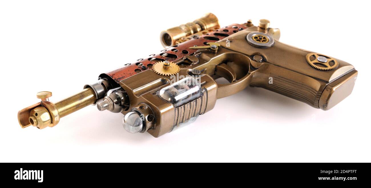 Steampunk Machine Gun