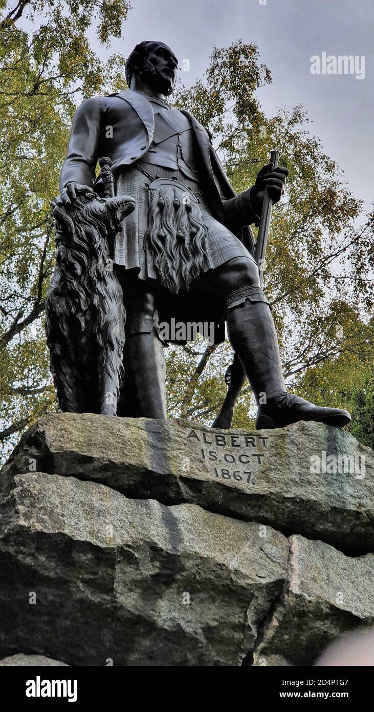 Statue of Prince Albert Stock Photo - Alamy