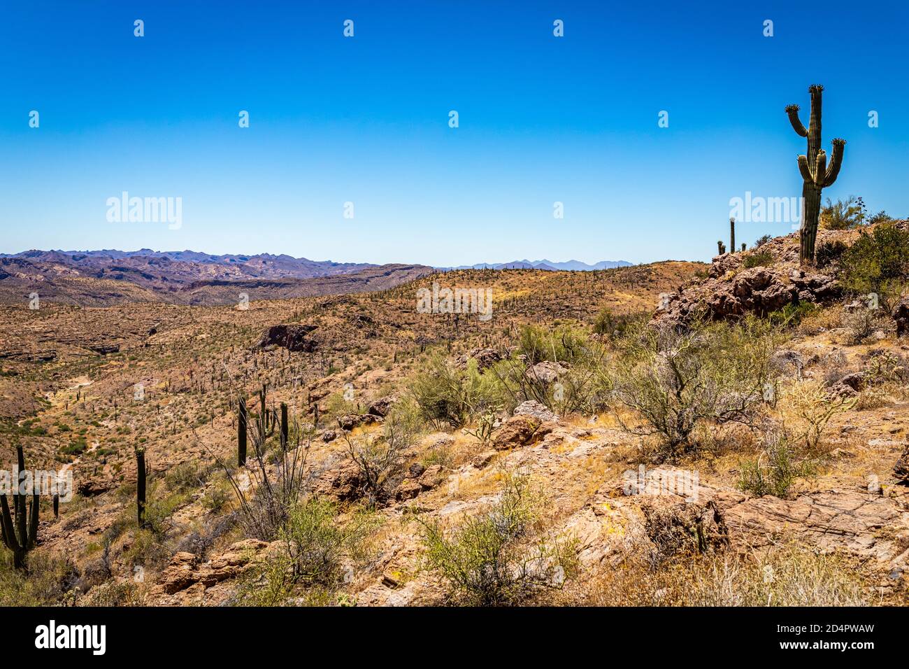Apache Trail Scenic Drive Stock Photo - Alamy