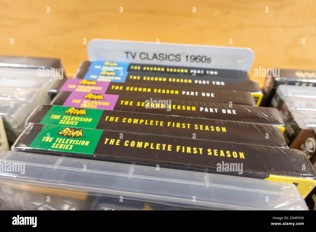 Barnes & Noble Booksellers DVD Display, NYC, USA Stock Photo - Alamy