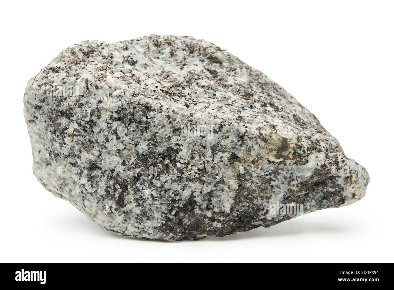 Large rock stone isolated on a white background Stock Photo - Alamy