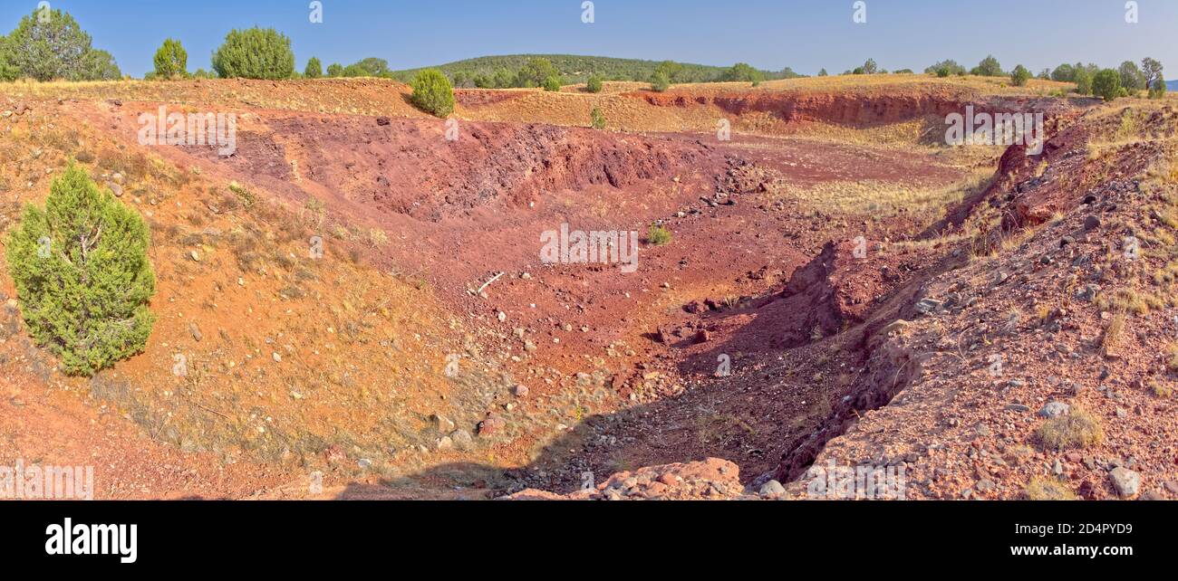A material quarry near the Washout Dam north of Drake Arizona in the ...