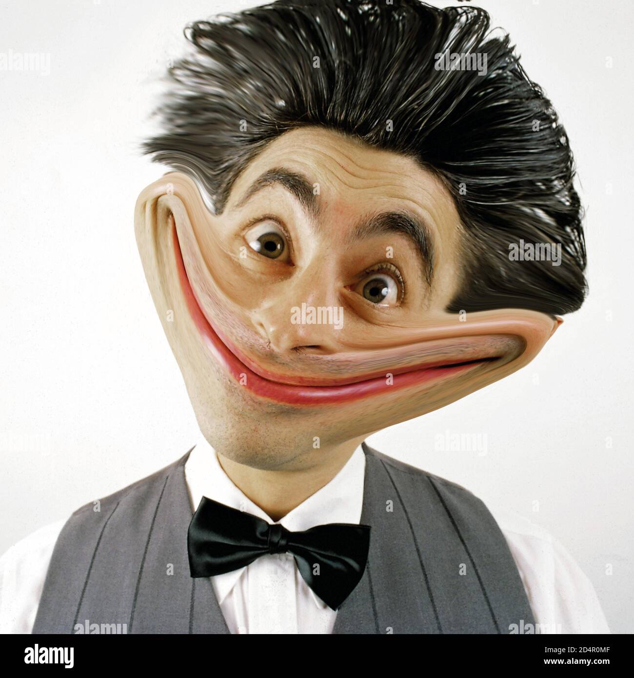 Cartoon grinning man hi-res stock photography and images - Alamy