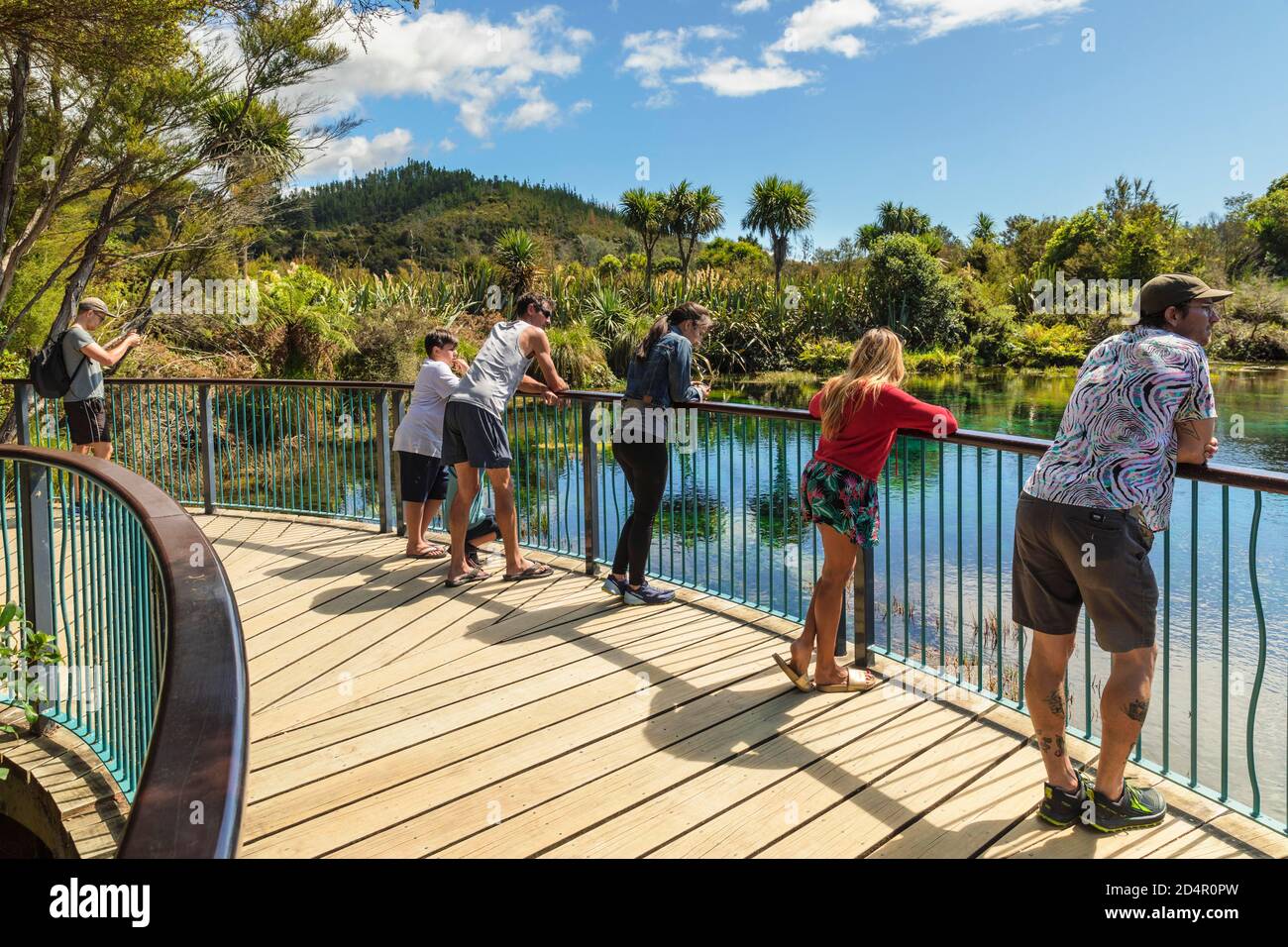 Te Waikoropupü Springs, Maori Holy Spring, Golden Bay, Tasman, South ...