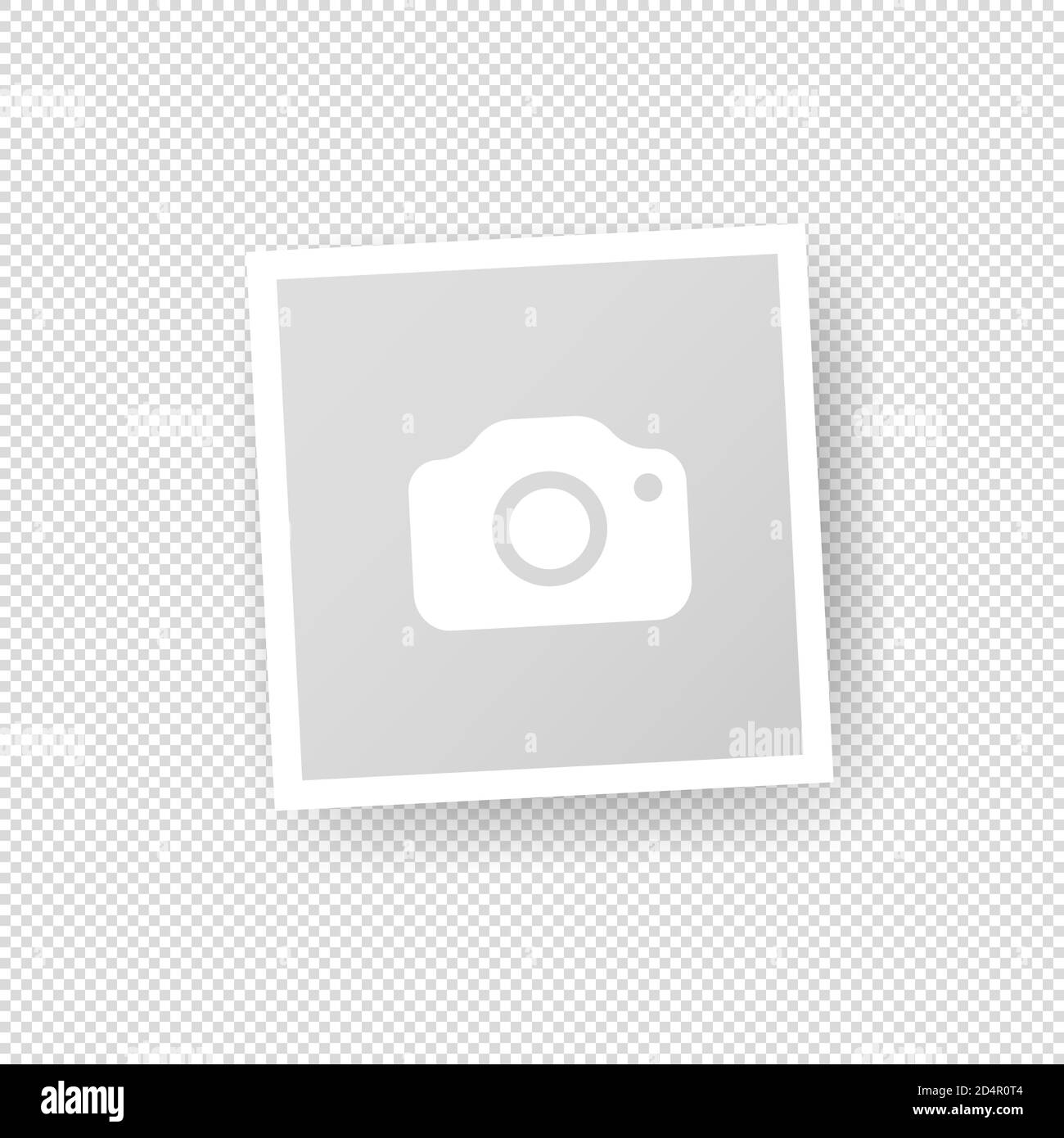 Photo frame icon. Empty photo blank. Vector on isolated transparent ...