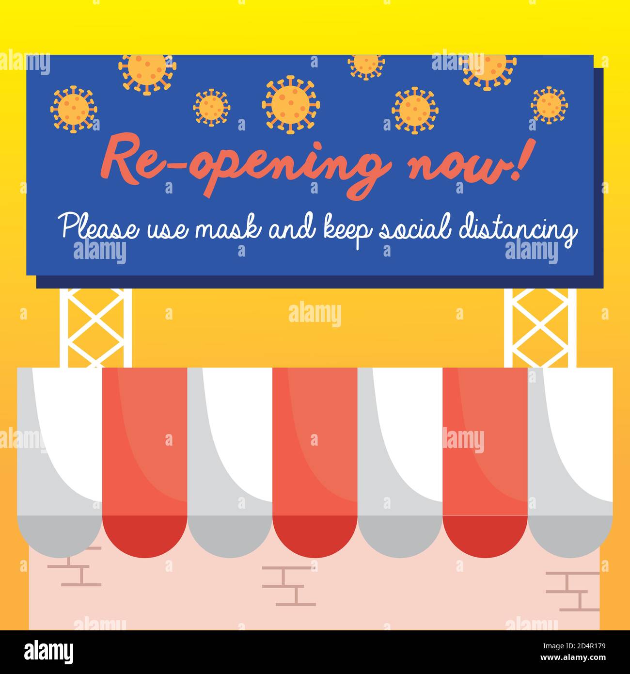 Welcome back after lockdown Stock Vector Images - Alamy