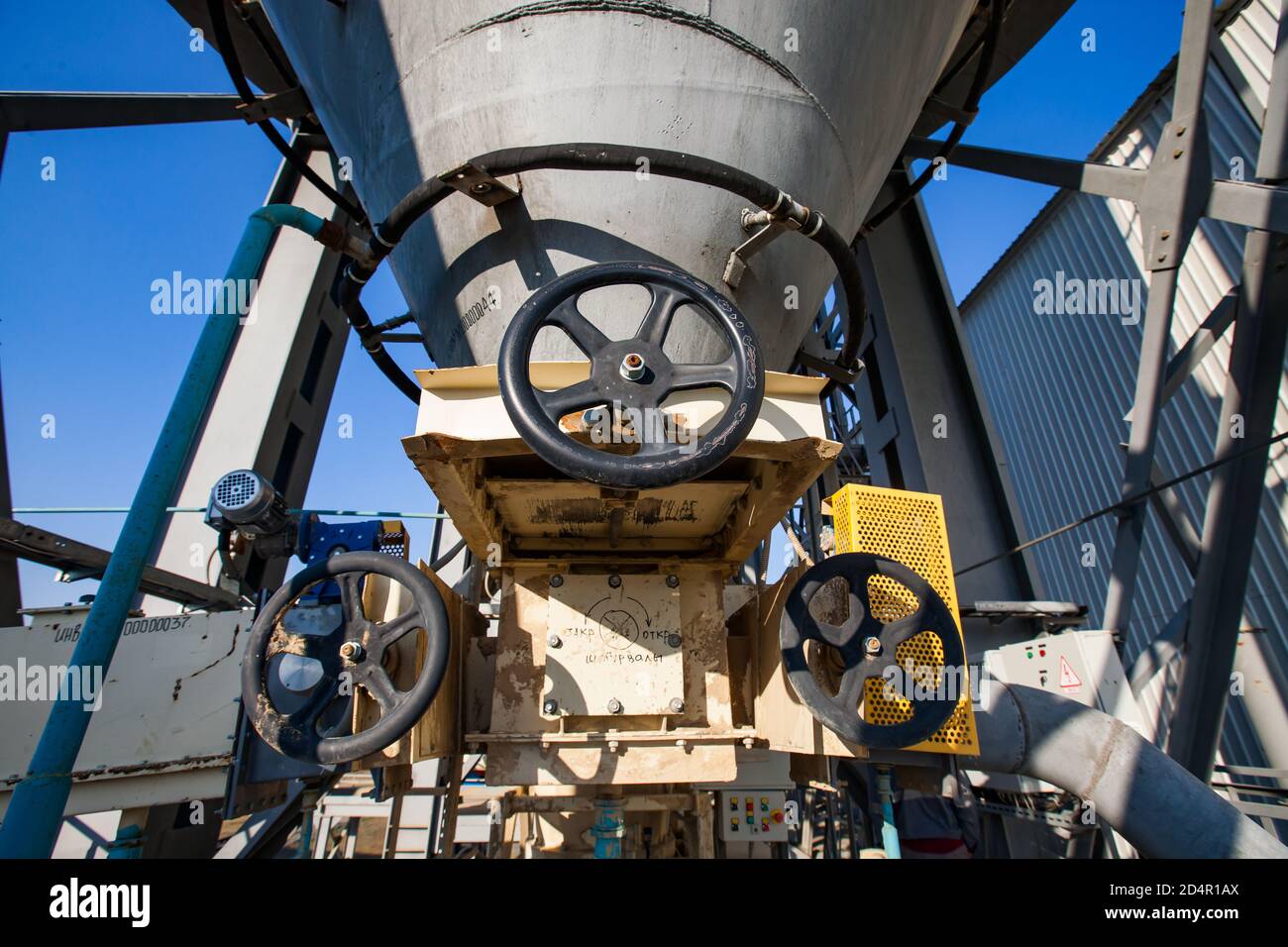 Aktobe region/Kazakhstan - May 04 2019: Phosphate fertilizers plant ...