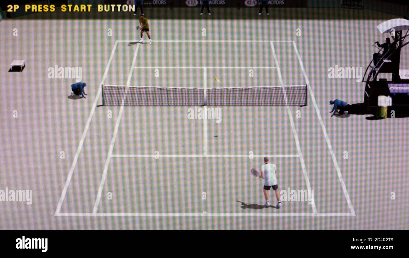 Smash Court Tennis Pro Tournament - Sony Playstation 2 PS2 - Editorial ...