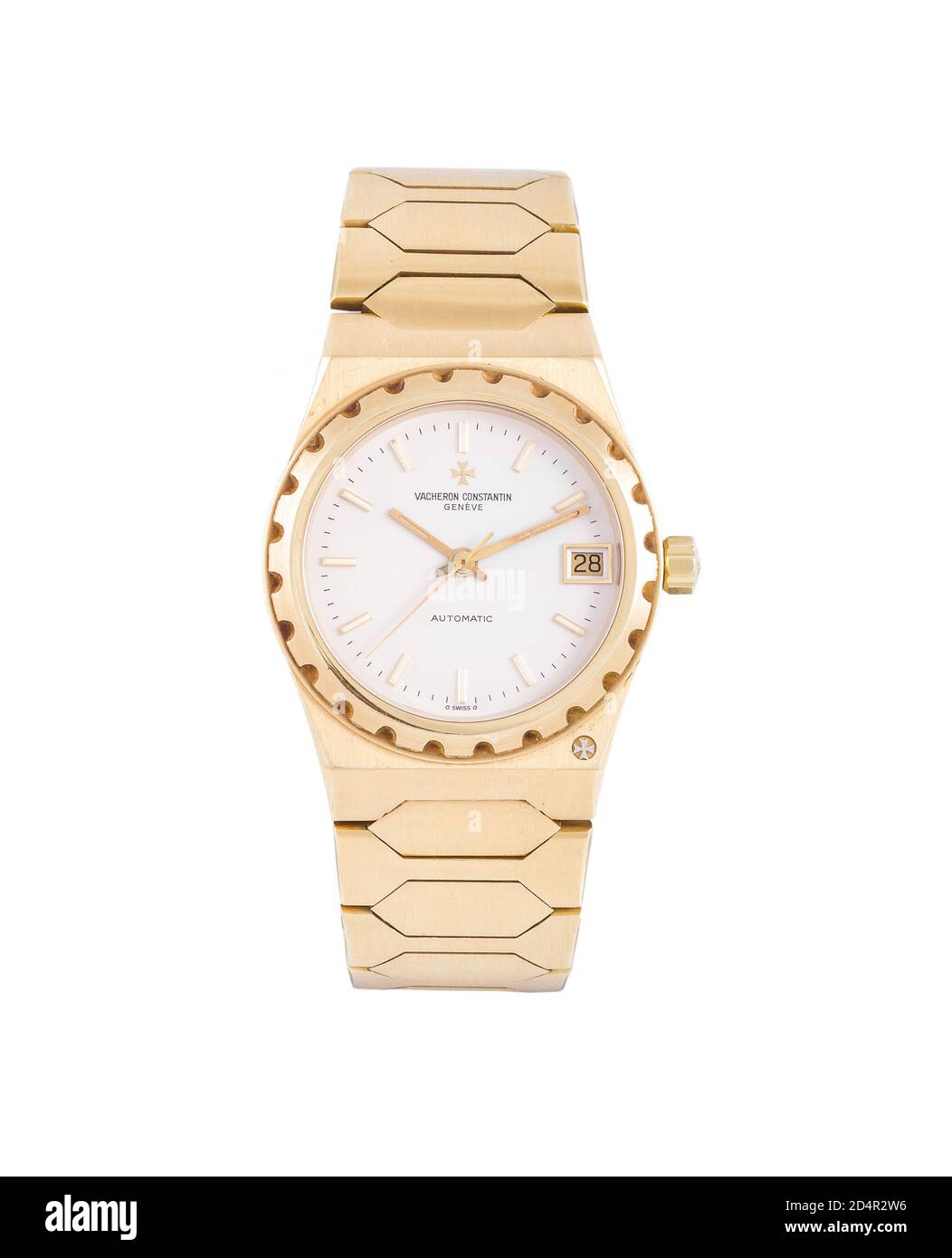 MANILA, PHILIPPINES - Oct 08, 2020: Luxury watch isolated on white ...