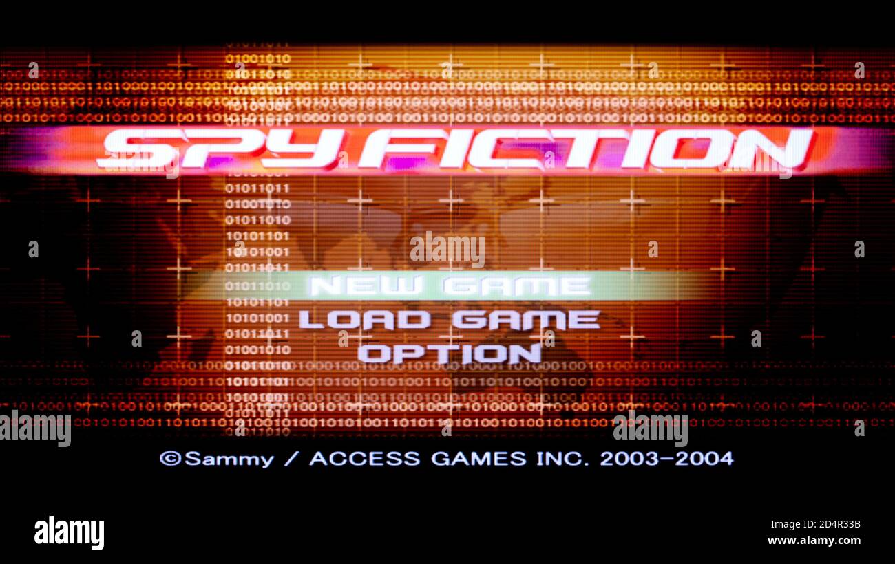 Spy Fiction Ps2