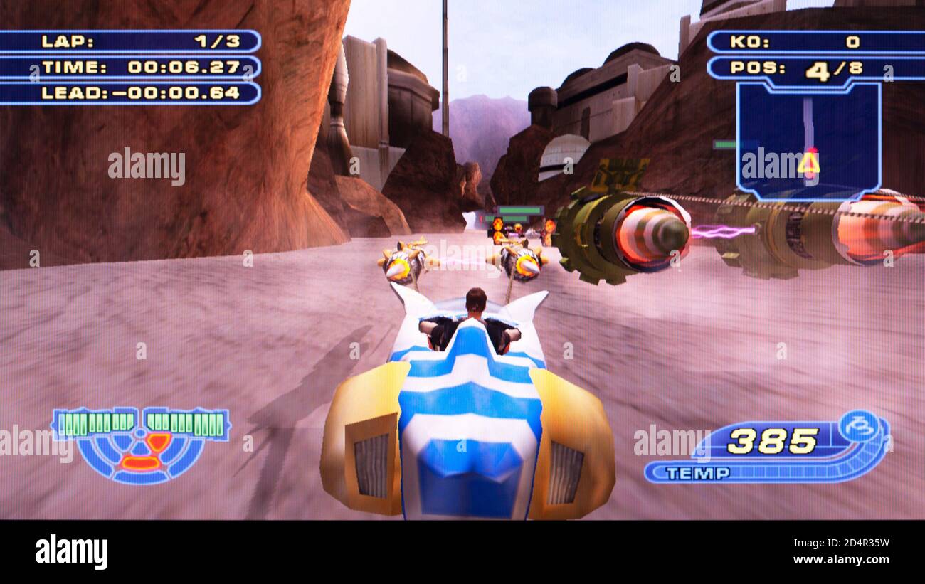 Star Wars Racer Revenge - Sony Playstation 2 PS2 - Editorial use only ...