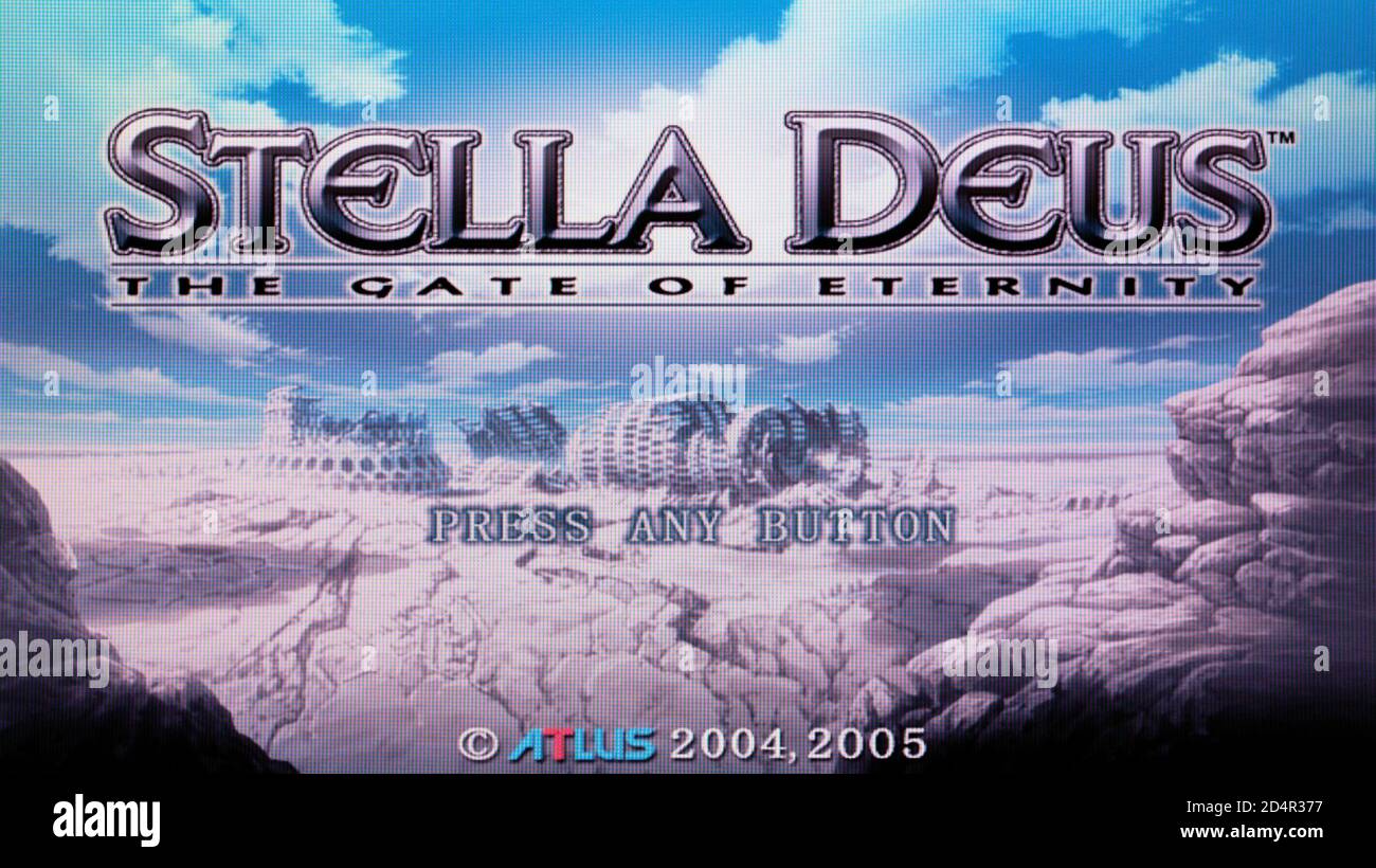 Stella Deus - The Gate of Eternity - Sony Playstation 2 PS2 - Editorial ...