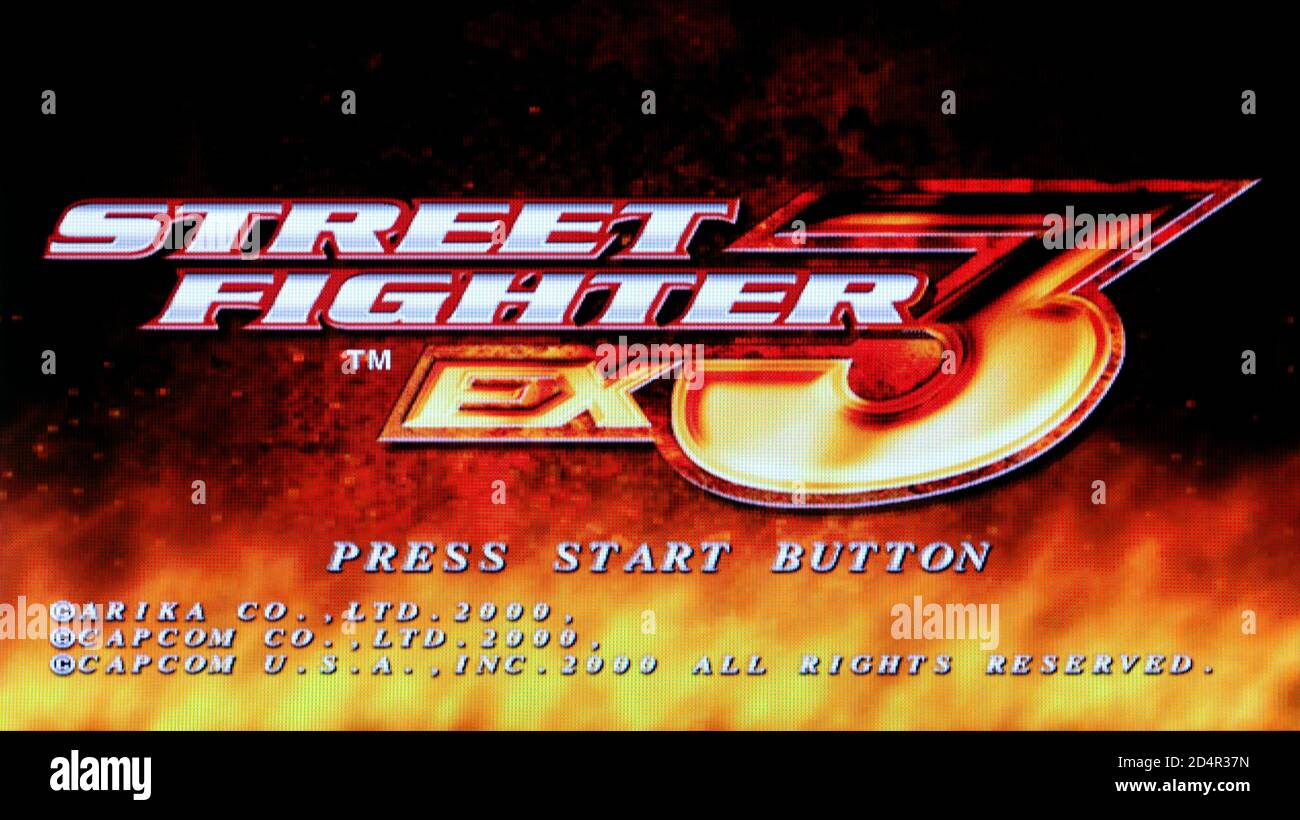 Street fighter ex 3 hi-res stock photography and images - Alamy
