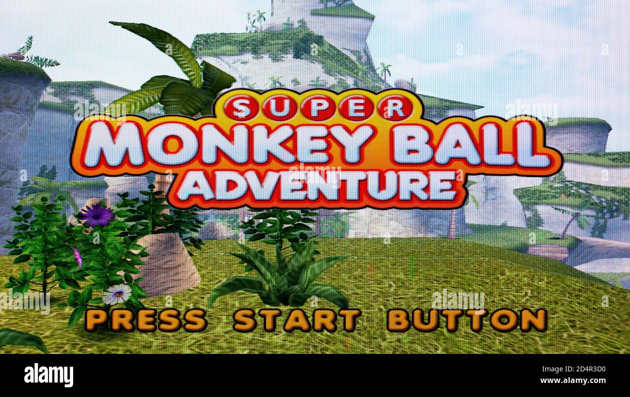 Super Monkey Ball Adventure - Sony Playstation 2 PS2 - Editorial use ... Super Monkey Ball Adventure - Sony Playstation 2 PS2 - Editorial use ...