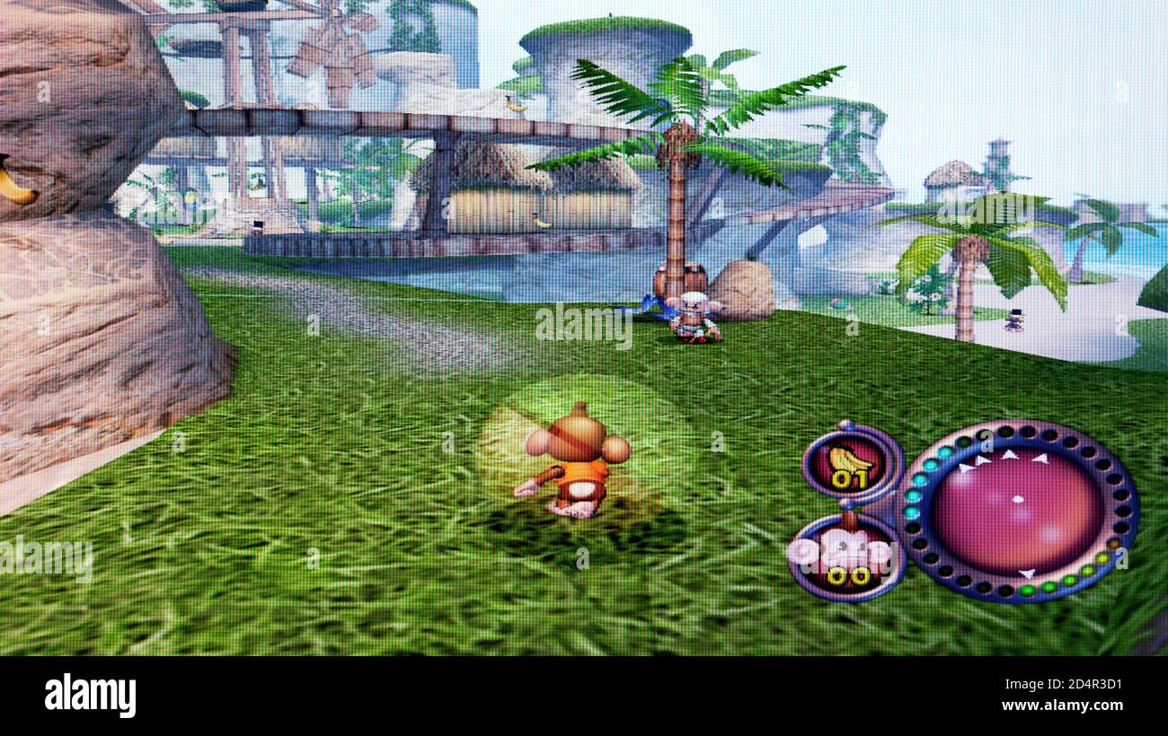 Super Monkey Ball Adventure - Sony Playstation 2 PS2 - Editorial use ...