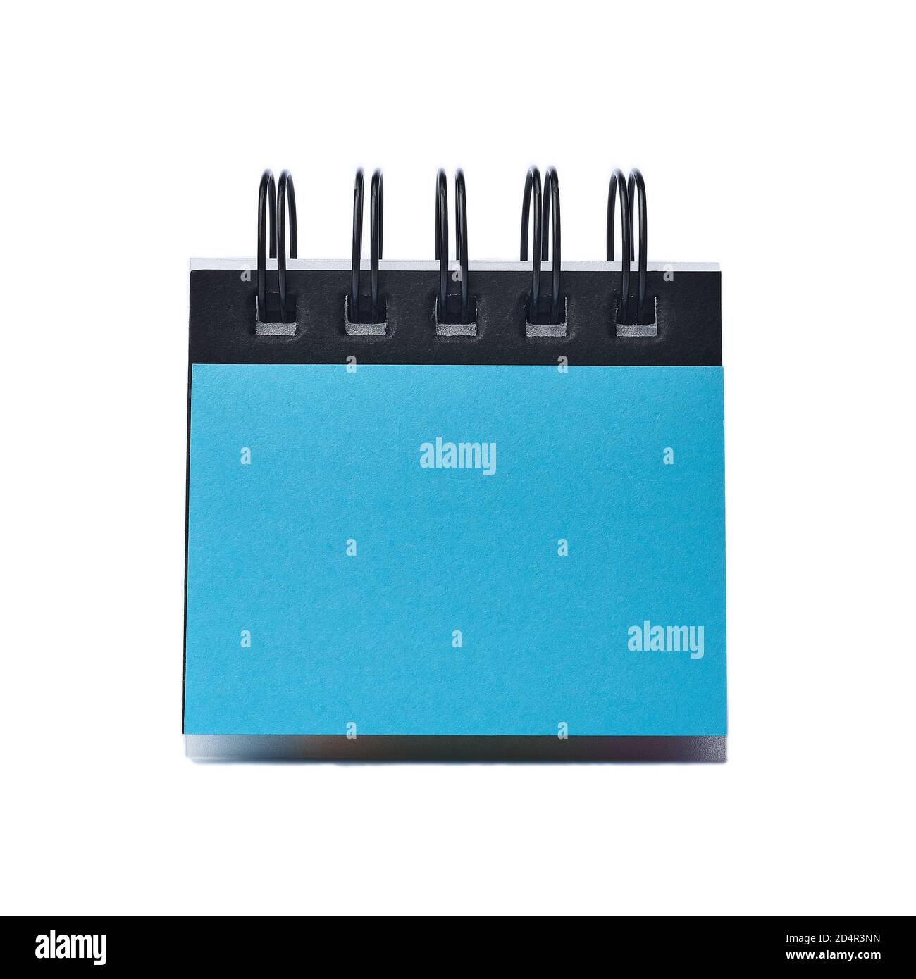 Block of colored note paper sticky stickers, object isolated on white ...