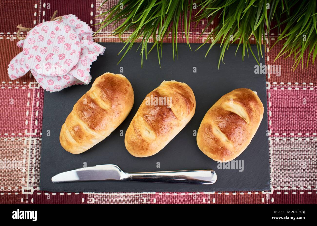 Milk Bread. Baked in the traditional style. Golden. Fluffy and ...