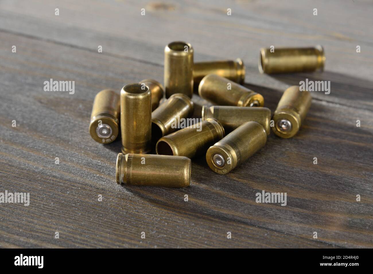 Empty brass casings hi-res stock photography and images - Alamy