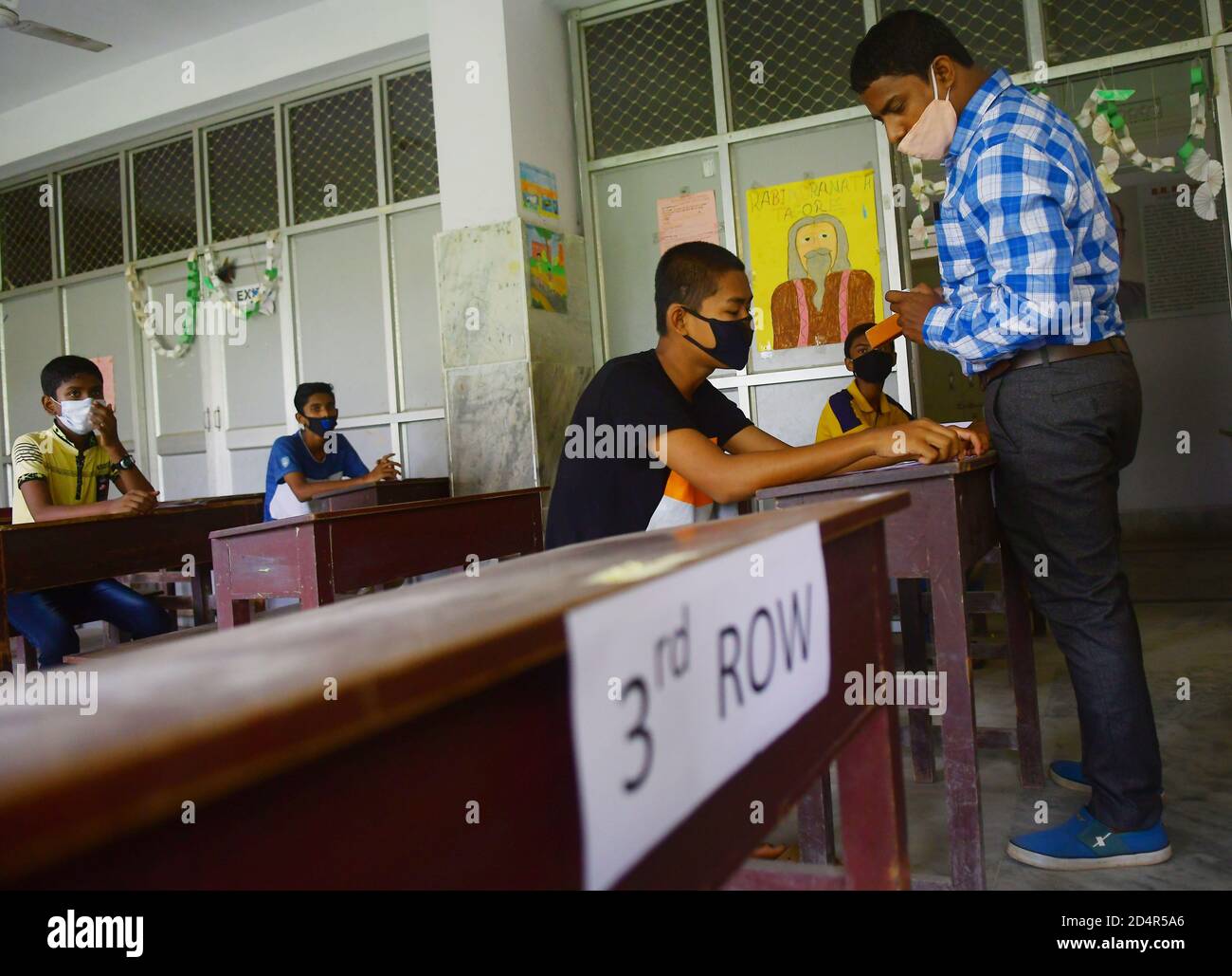 A clerical staff member of the Shishu Bihar English Medium School is ...