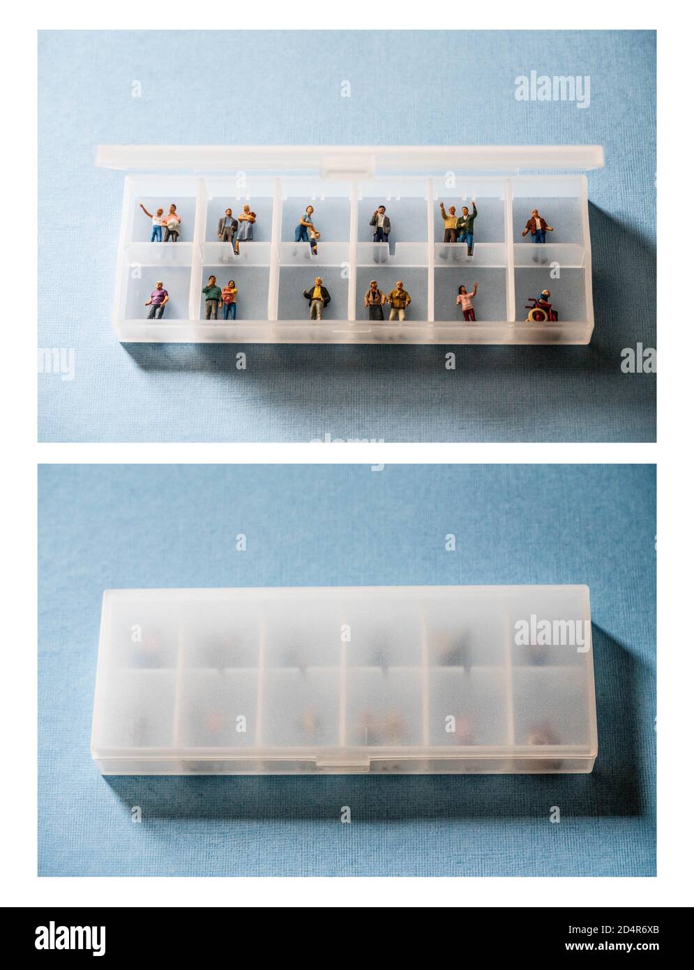 Illustration on containment Stock Photo - Alamy