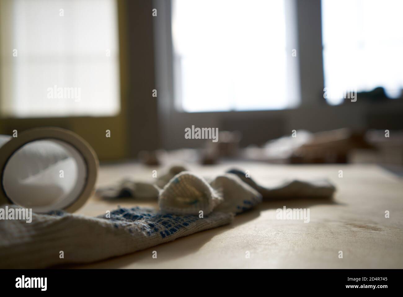 construction tools repair industrial work space improvement Stock Photo ...