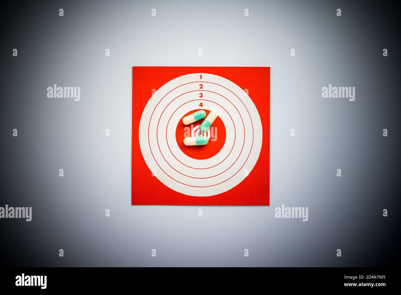 Illustration of the target drug Stock Photo - Alamy
