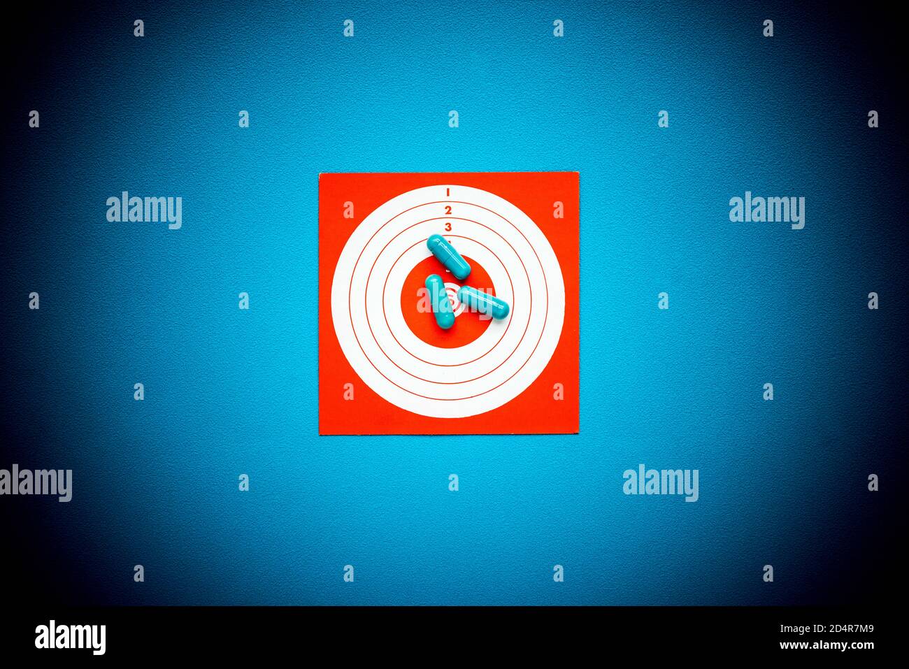 Illustration of the target drug Stock Photo - Alamy