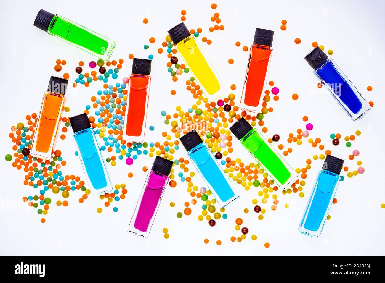Food colouring additives hi-res stock photography and images - Alamy