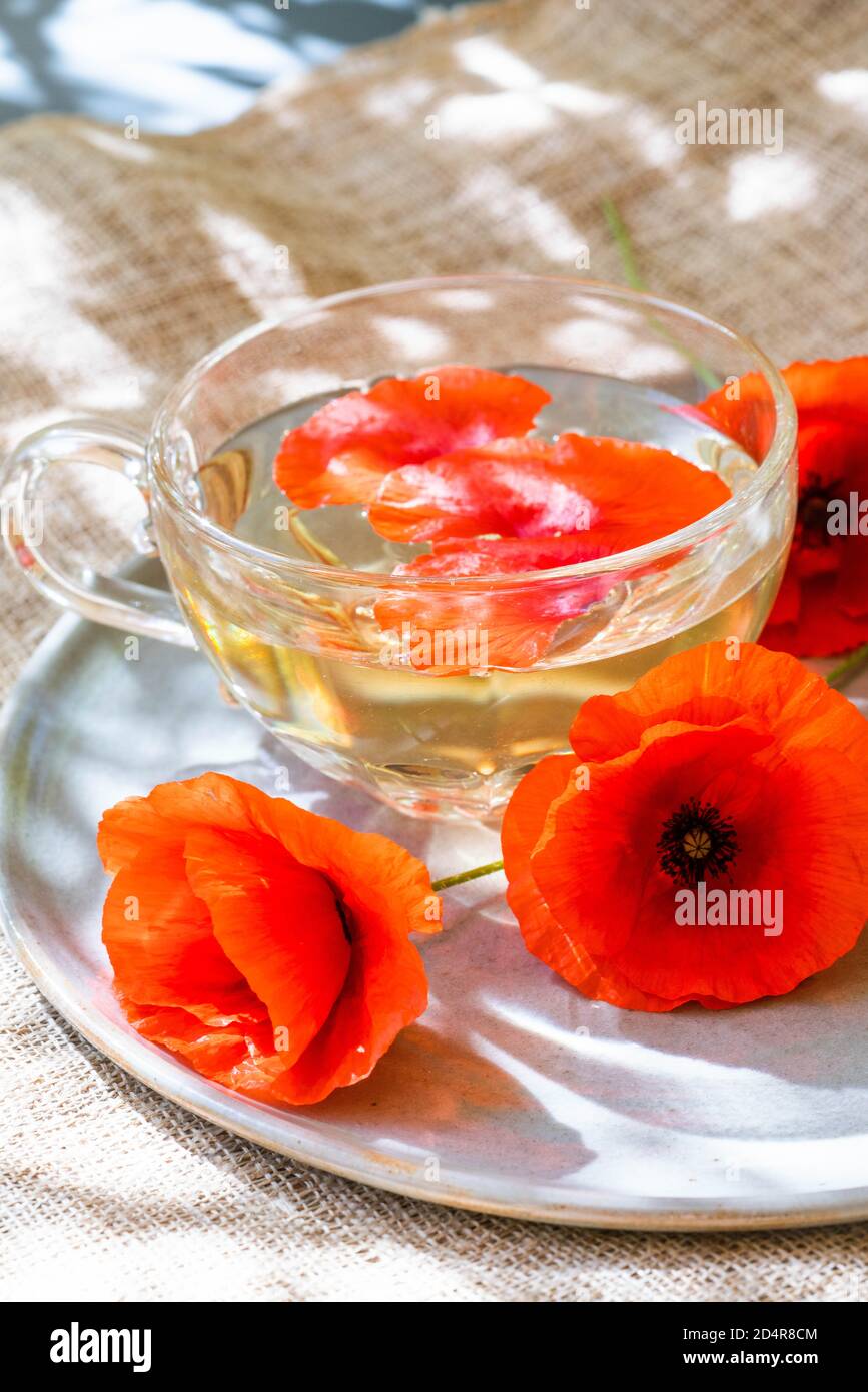 Poppy tea hi-res stock photography and images - Alamy