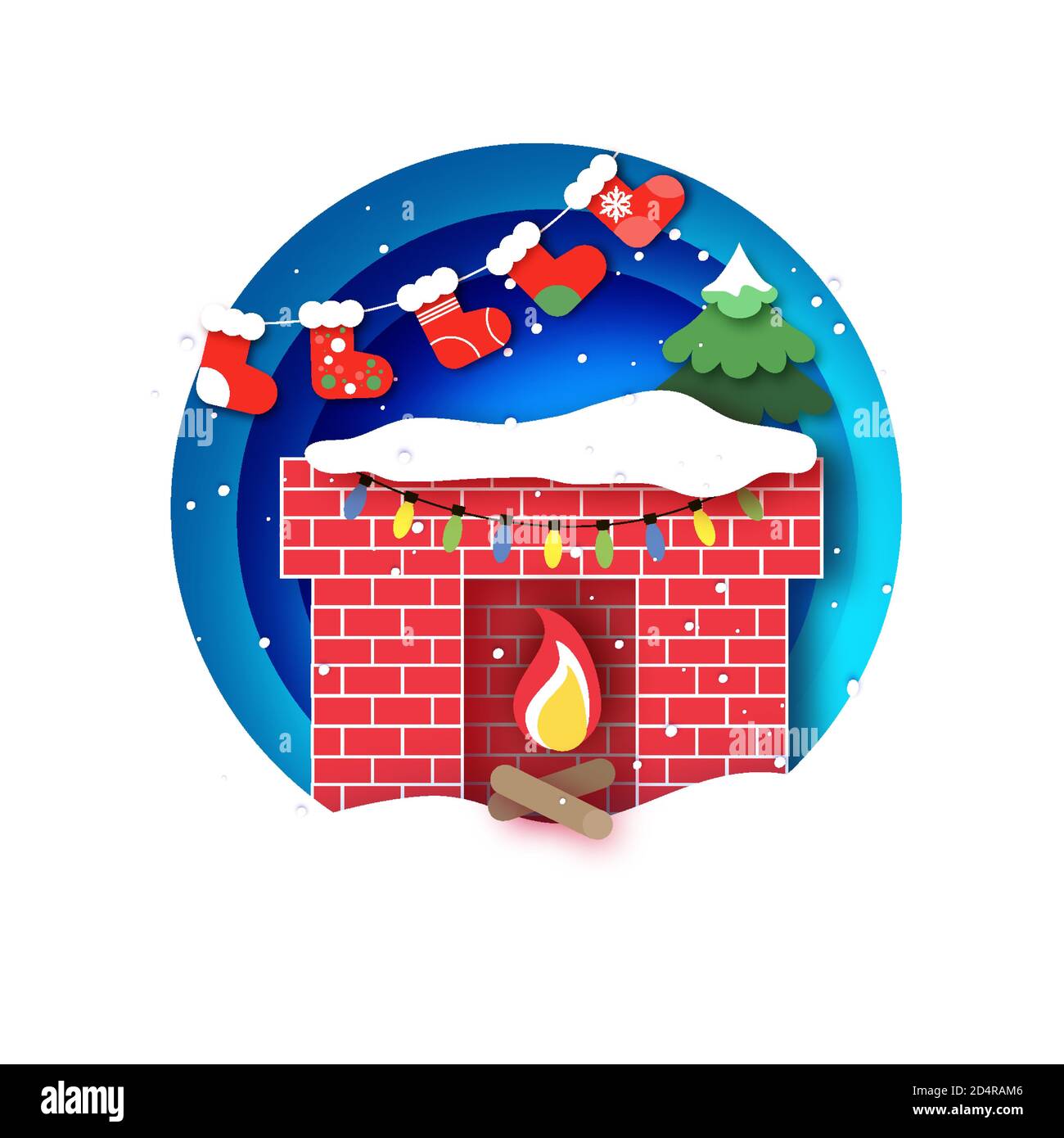 Papercraft house Cut Out Stock Images & Pictures - Alamy