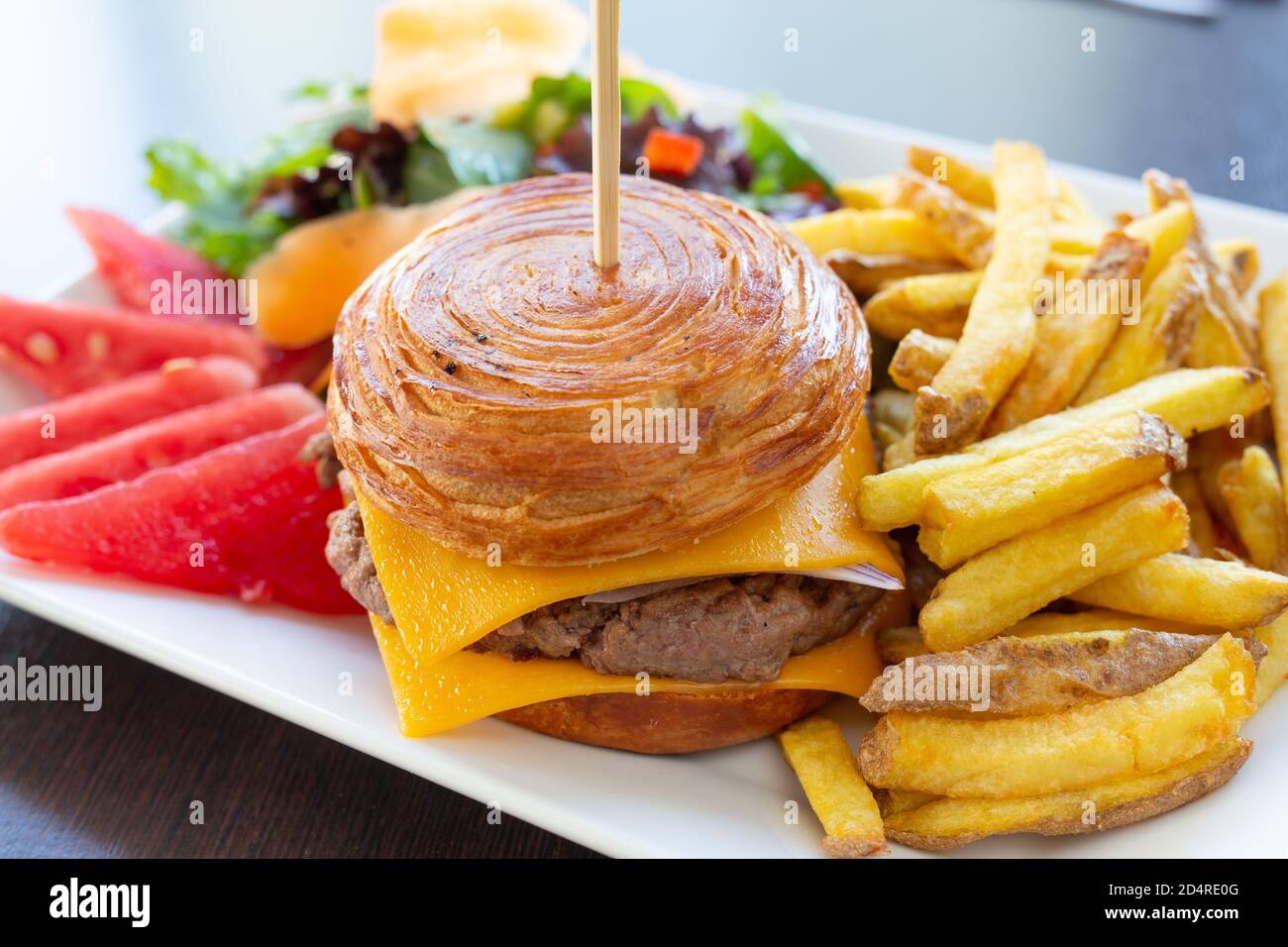 The original hamburger hi-res stock photography and images - Alamy
