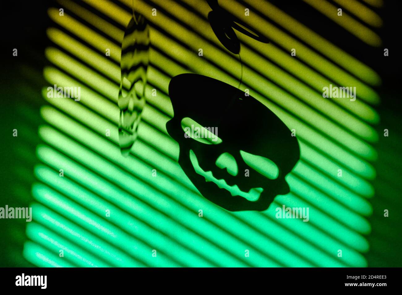 Strong shadows of the skull Stock Photo - Alamy