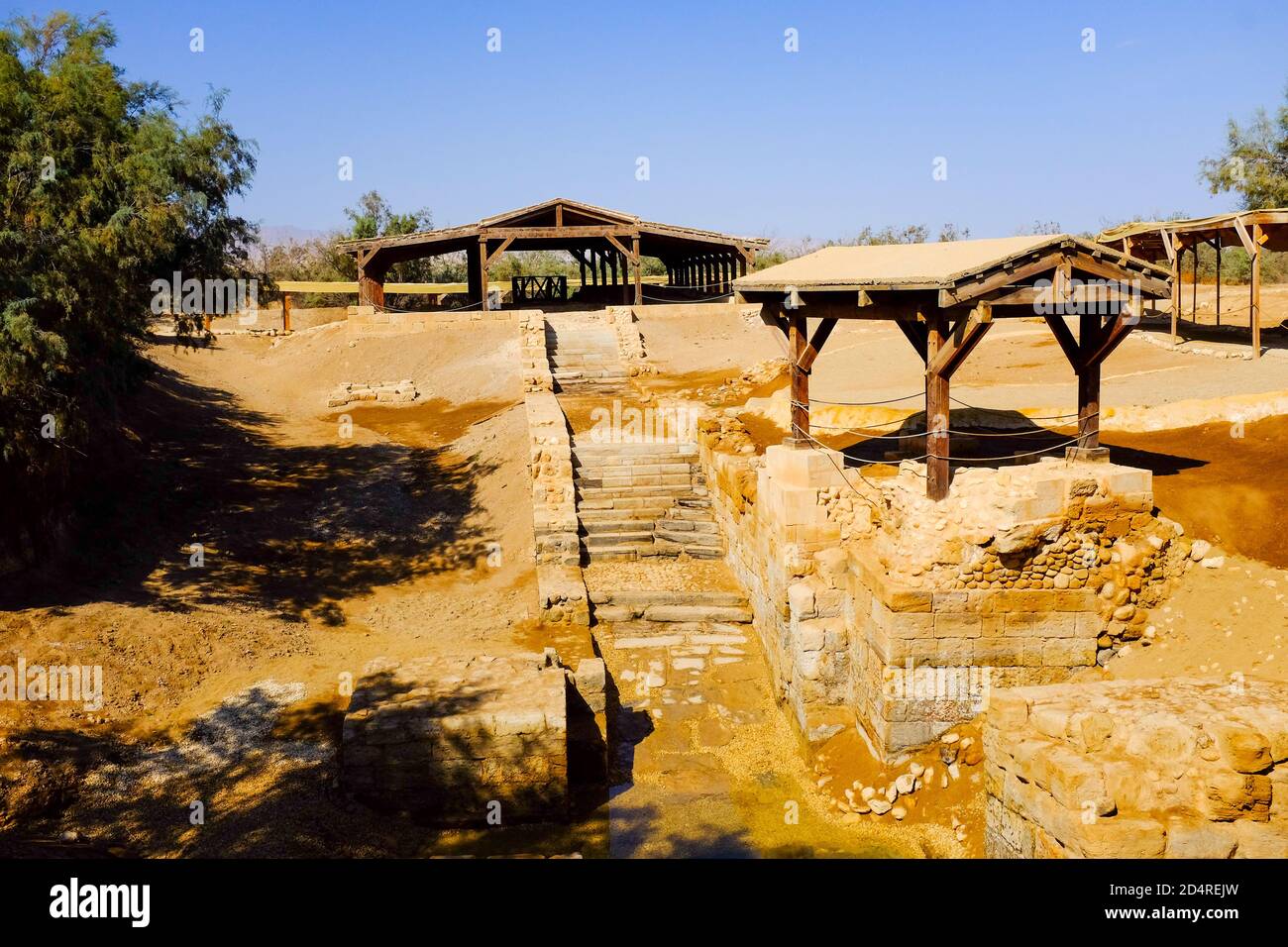 Bethany Beyond The Jordan, believed to be the site at which John the ...