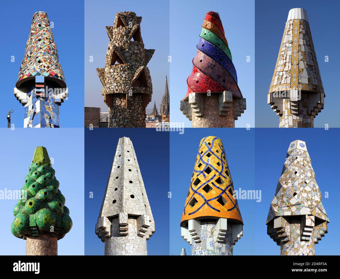 Palau Guell Chimneys