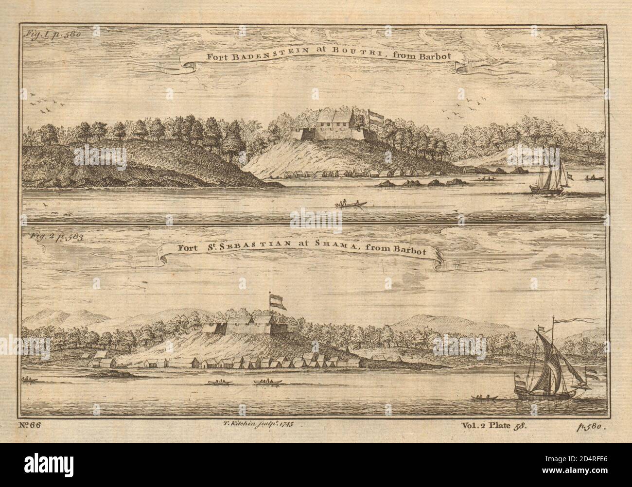 Ghana colonial Forts. Fort Batenstein, Butre. Fort San Sebastian, Shama ...