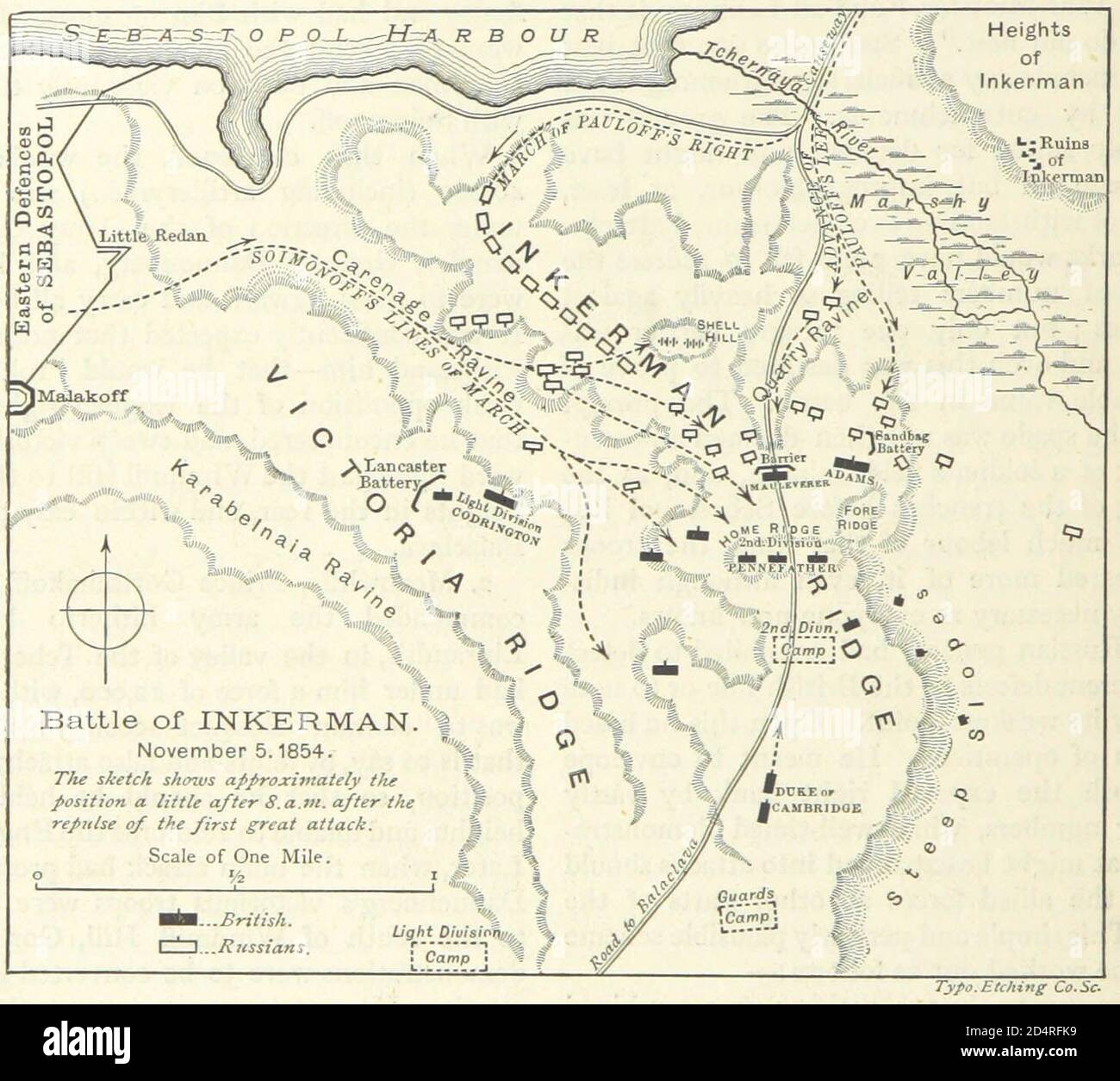 The battle of inkerman hi-res stock photography and images - Alamy