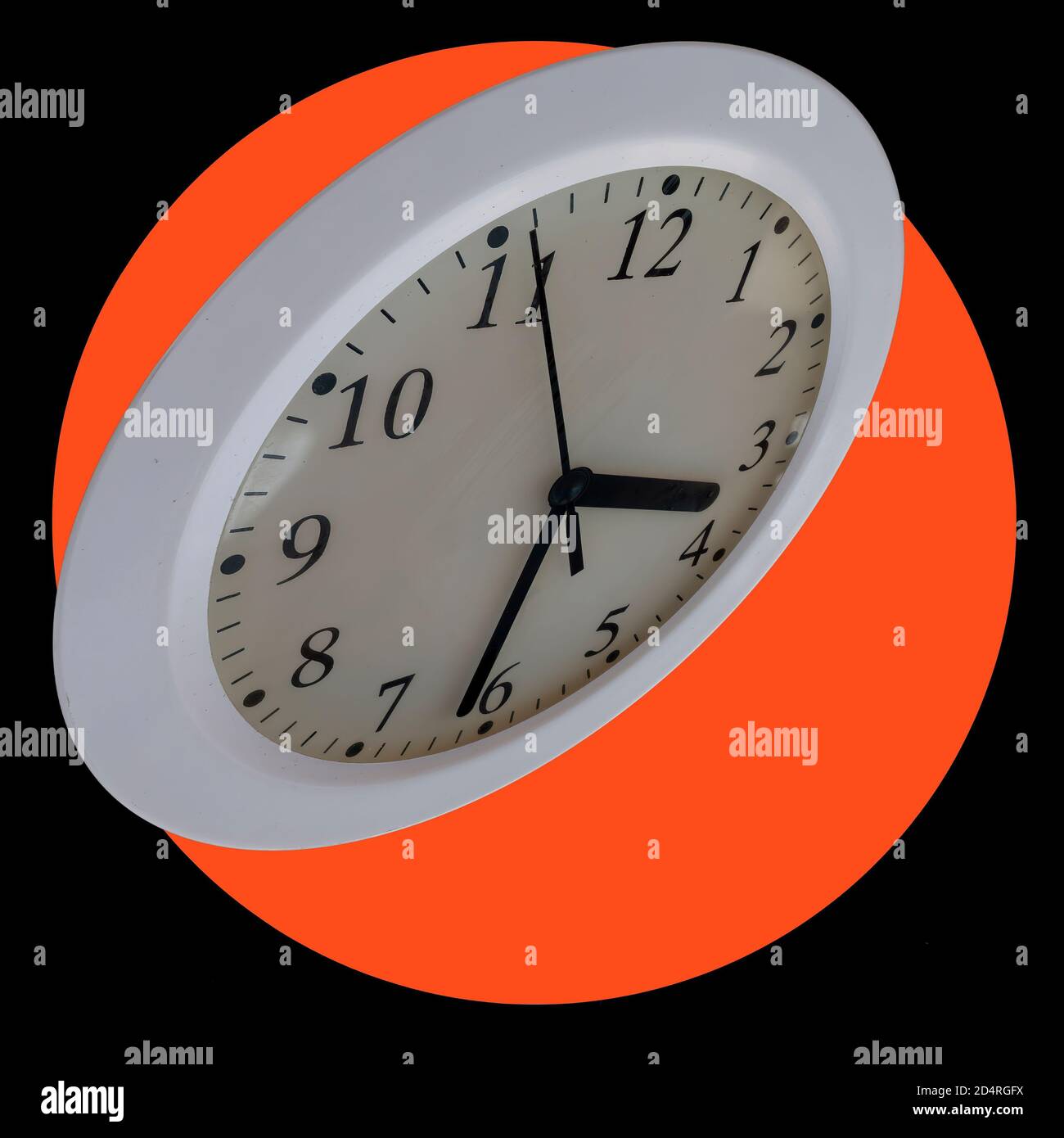 Half past clock hi-res stock photography and images - Alamy